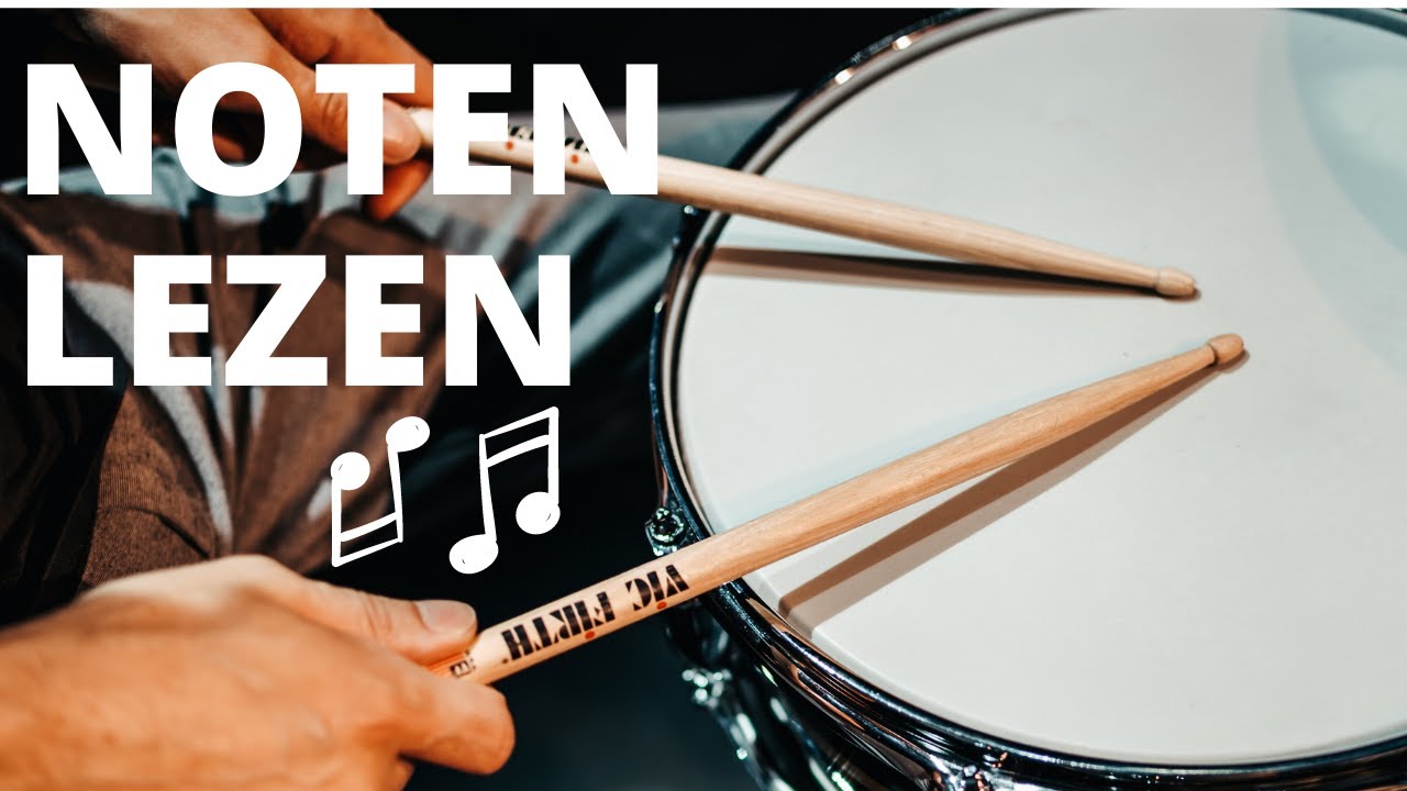 NOTEN Lezen voor Drummers (Beginner) | DRUMLES - YouTube