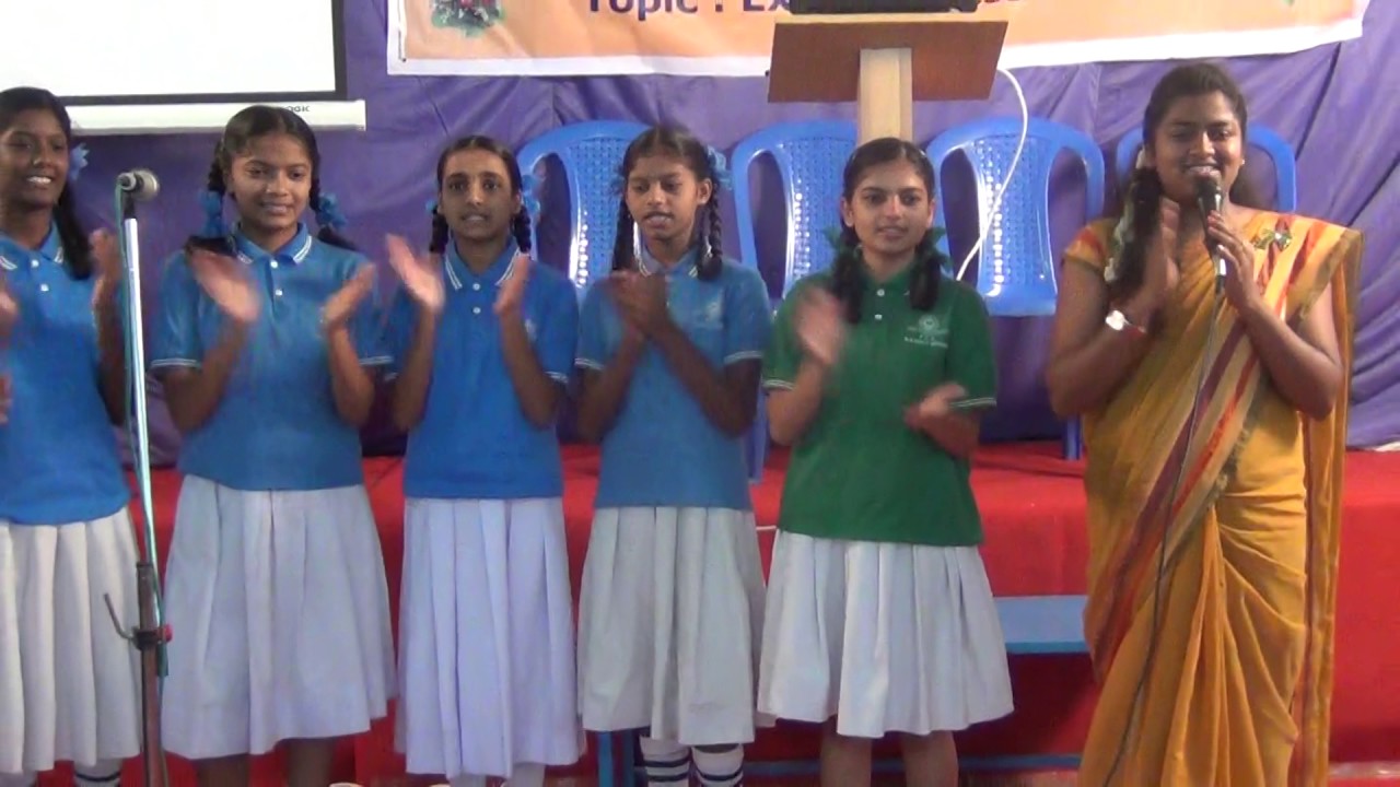 KG Halli SDA School Bangalore Week Of Prayer Song - 5 - YouTube