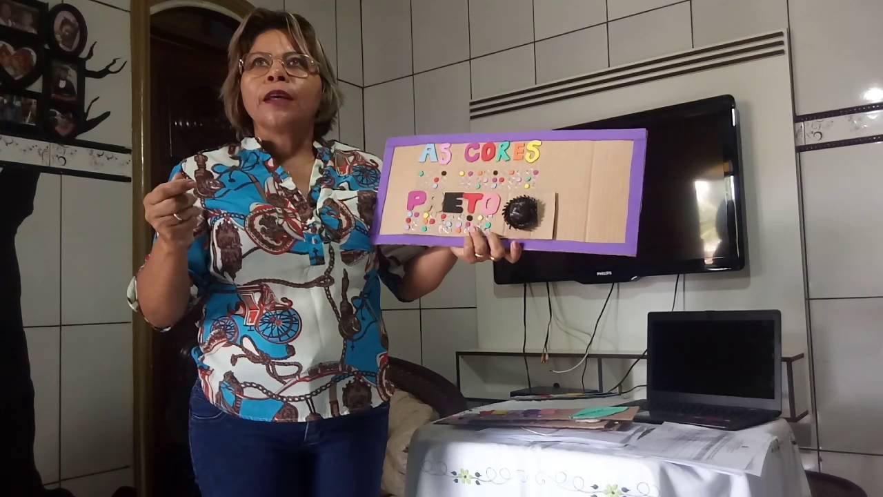 ensinando as cores para deficientes visual - YouTube