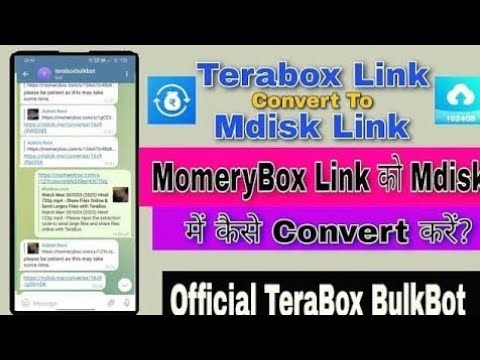 Terabox Link To Mdisk link Converter |Terabox link bina app ke kaise ...