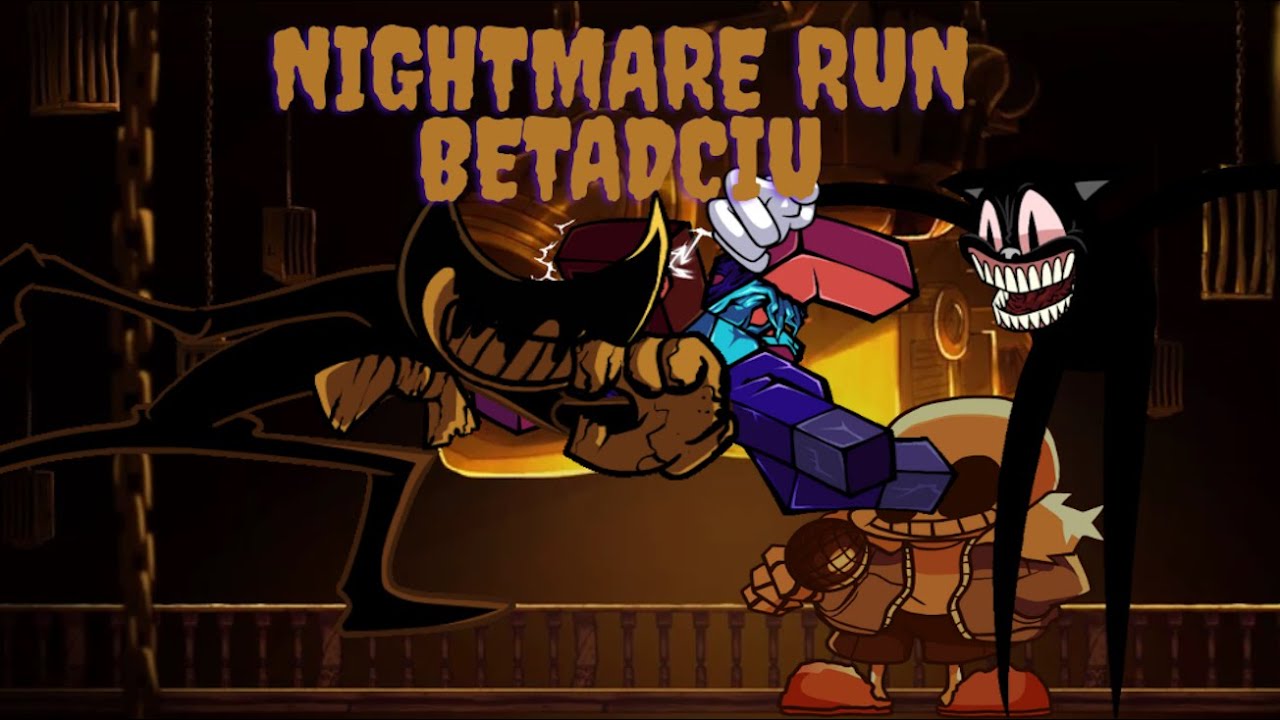 Friday Night Funkin Nightmare Run But Every Turn Different Characters ...
