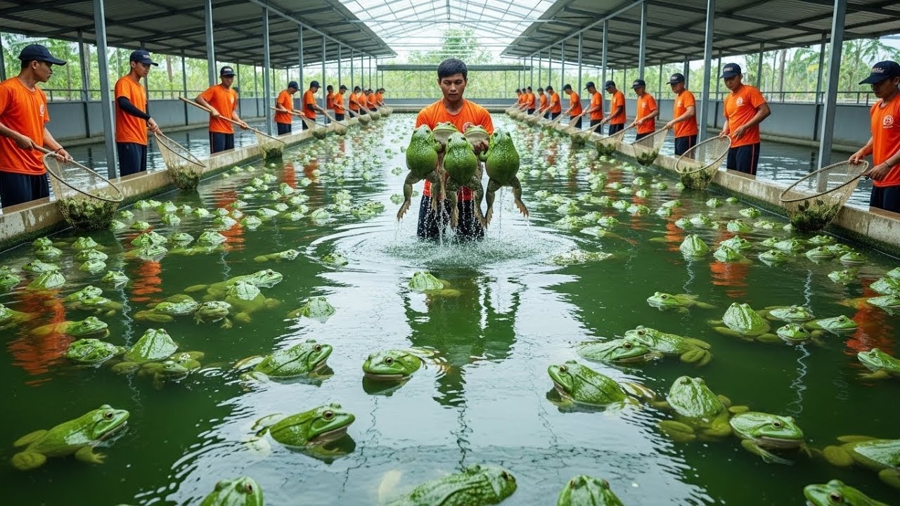 From Farm to Factory | How Billions of Frogs Are Produced in China ...