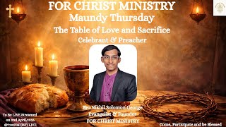 Maundy Thursday Be The Table