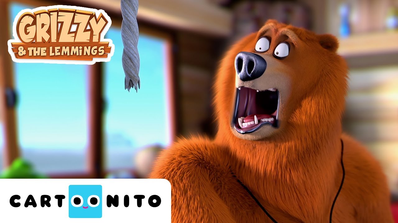 Grizzy e os Lemingues | A cenoura mágica | Cartoonito - YouTube