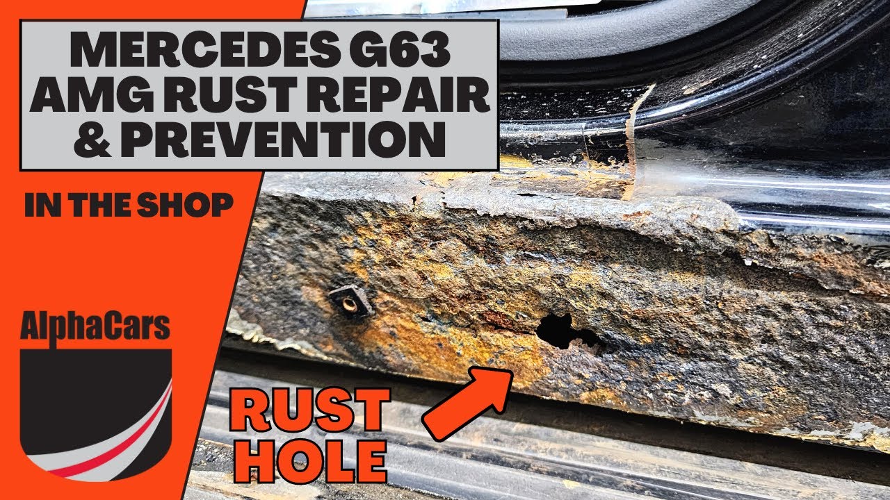 Finding, Fixing, & Preventing Mercedes G-Class Rust: A Complete Guide ...