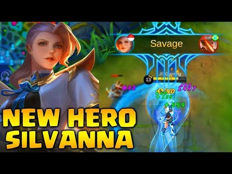 Cara menggunakan hero silvanna yang benar_(Auto savage) - YouTube