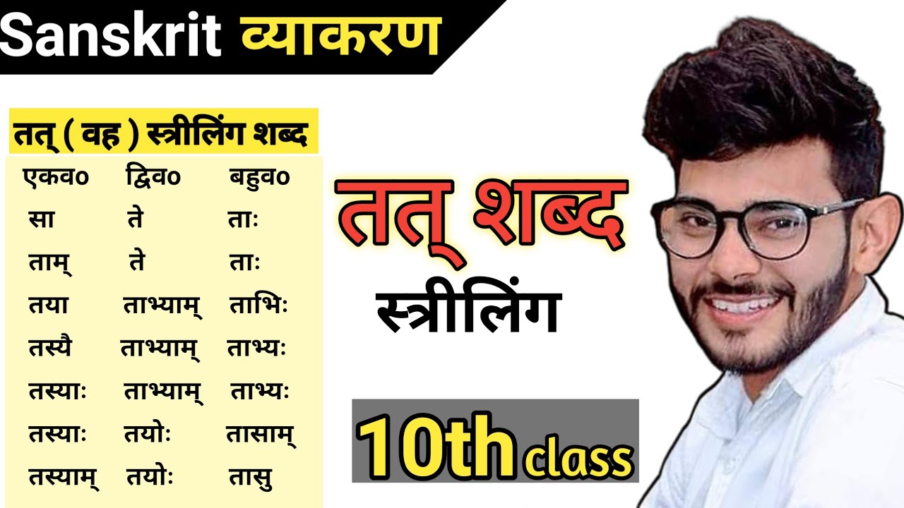 shabd roop | शब्द रूप | shabd roop | तत स्त्रीलिंग शब्द रूप | Vikram ...