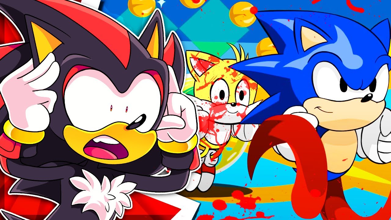 SONIC KILLS TAILS?! Shadow Reacts To Sonic the Hedgehog: Special Zone ...