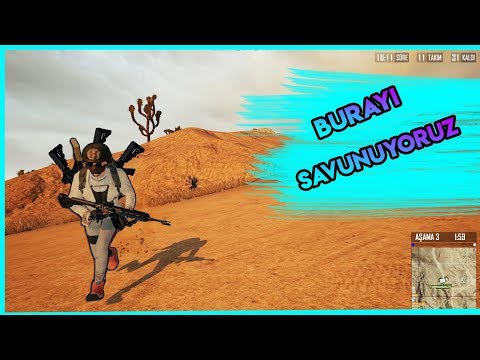 PUBG I BÜTÜN HARİTAYLA SAVAŞMAK