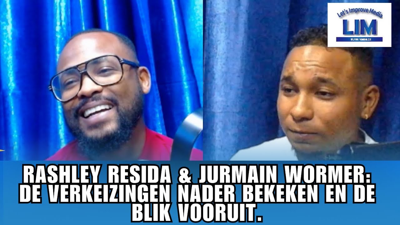 BT 9 JULI 2025|| A20 RASHLEY RESIDA & JURMAIN WORMER DE VERKEIZINGEN ...