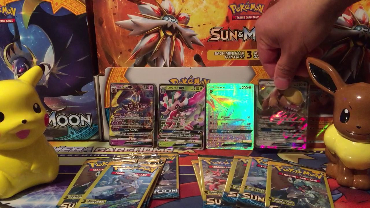 Pokemons SUN&MOON Box #2 Part #4!!!👏👏👏👍👍🎊😃👽 - YouTube