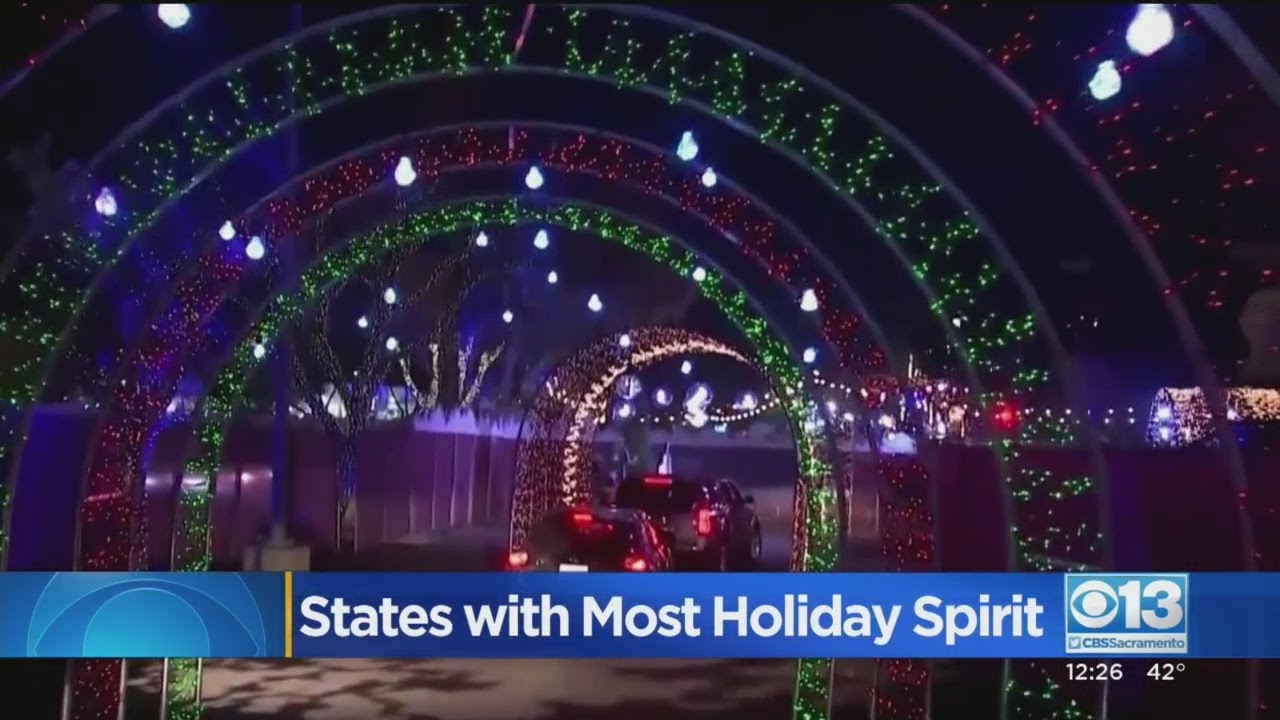 Which States Have The Most Holiday Spirit? - YouTube