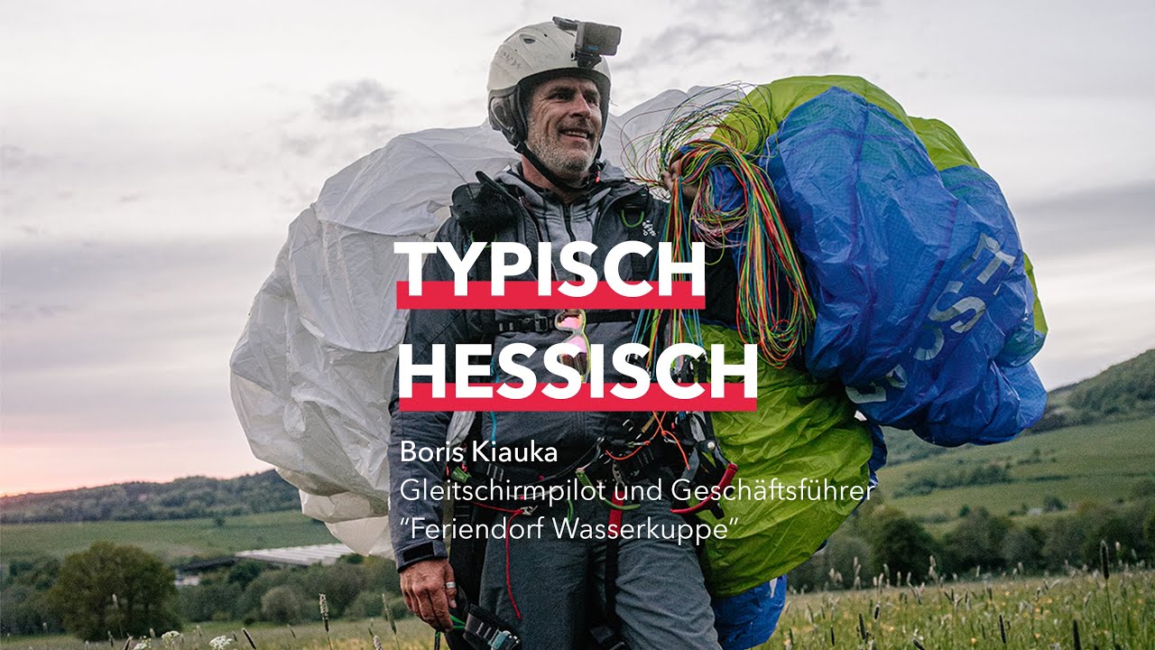 Typisch hessisch in der Rhön - Höhenflüge mit Boris Kiauka - YouTube