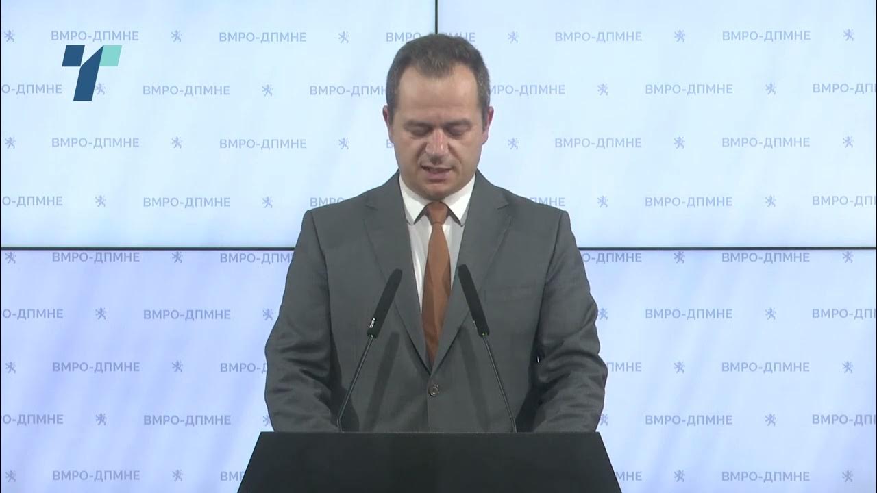 Драган Ковачки пратеник од ВМРО ДПМНЕ Youtube