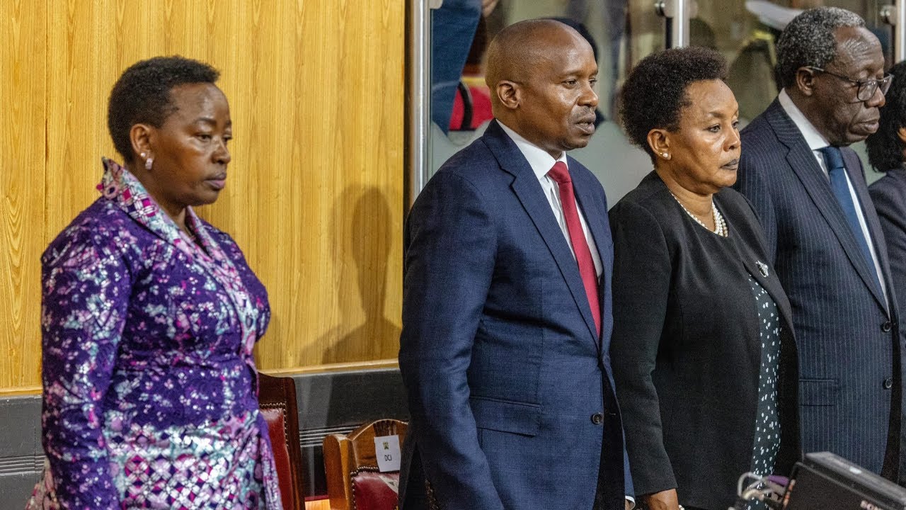 DP KINDIKI, FIRST LADY RACHEAL RUTO AND OTHER CSs IN PARLIAMENT TO ...