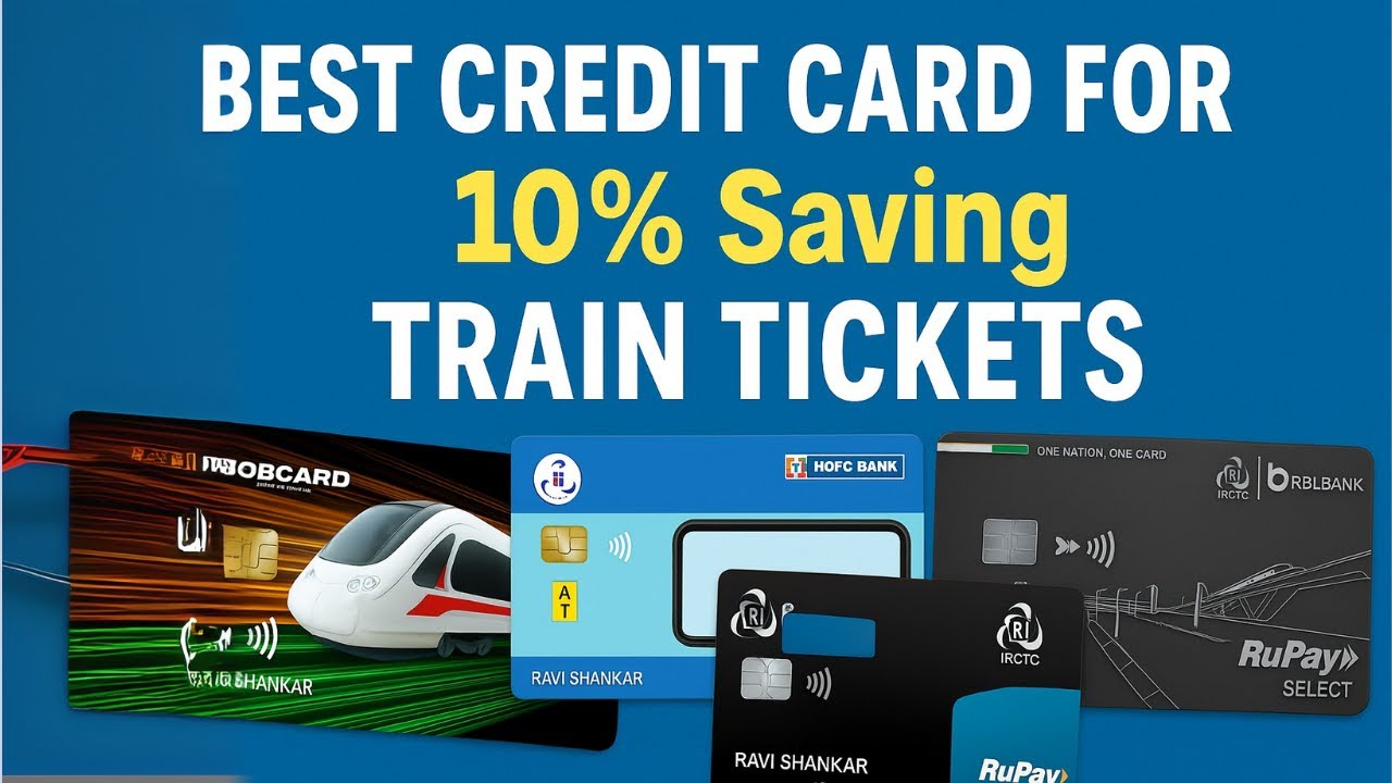 Best Credit Card for Indian Railway Tickets - #irctc - YouTube