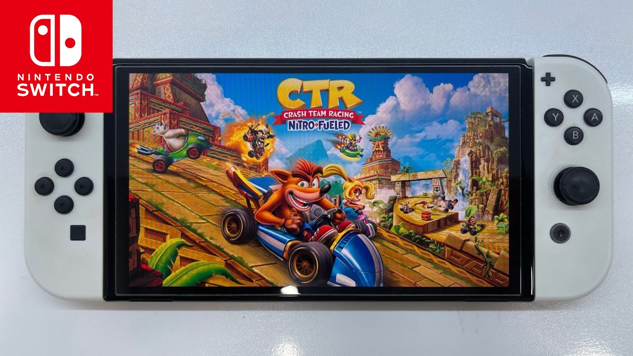 Crash Team Racing Nitro Fueled handheld gameplay on Nintendo Switch ...