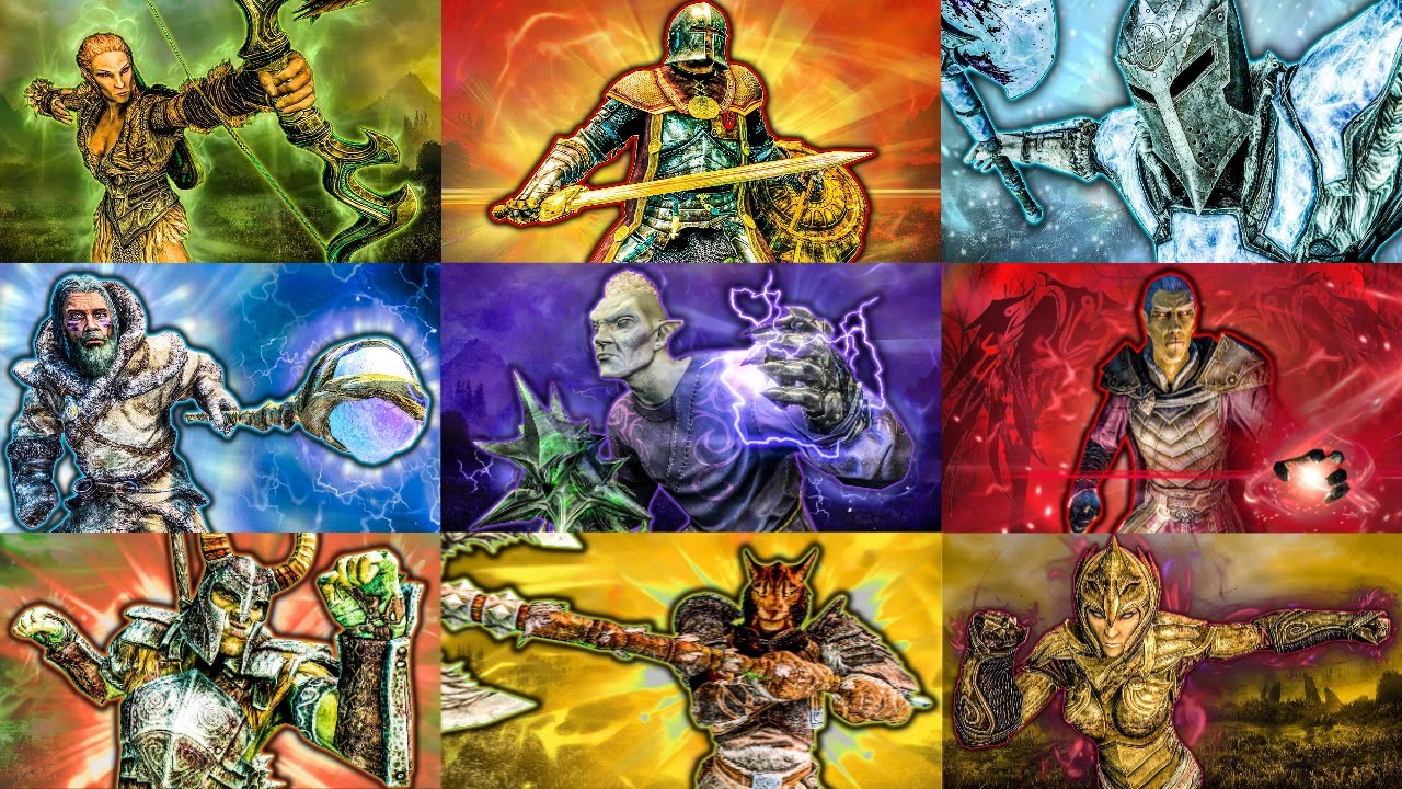 Which Elder Scrolls V: Skyrim Race Are You? - YouTube