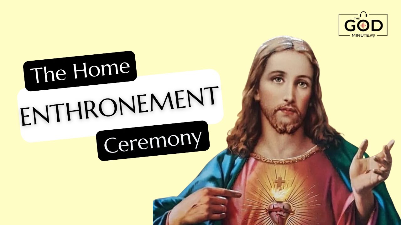 Home Enthronement Ceremony - YouTube