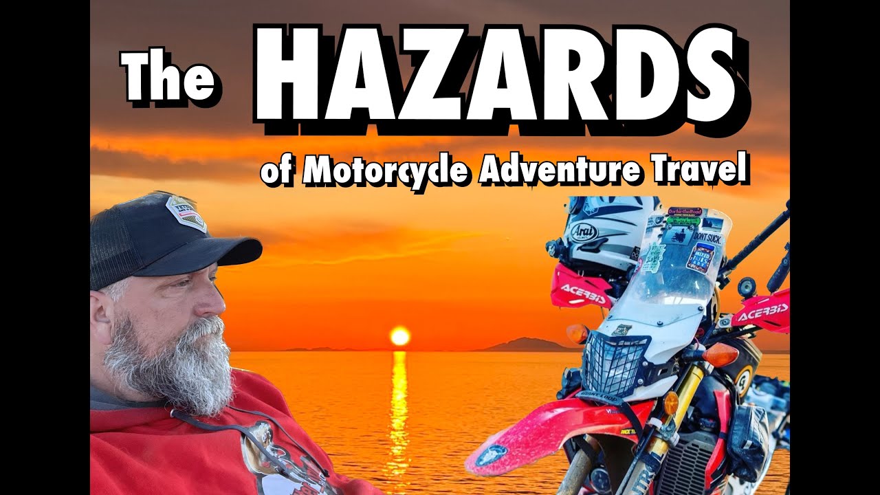 Hazards of Motorcycle Adventure Travel - Honda CRF250L - YouTube