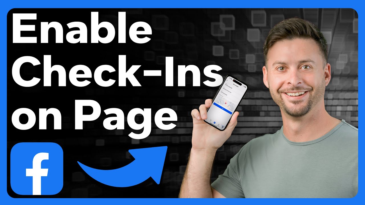 How To Enable Check-Ins On Facebook Page - YouTube