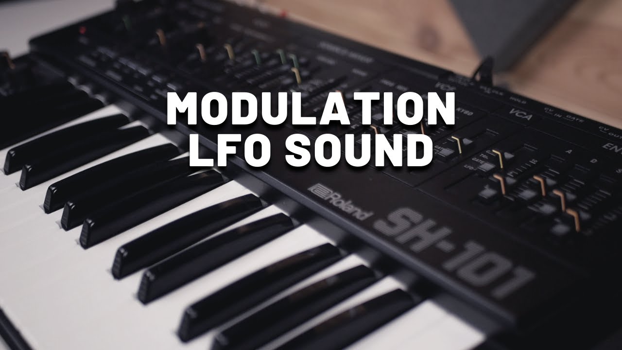Modulation LFO sound with Roland SH-101 (no talking) - YouTube