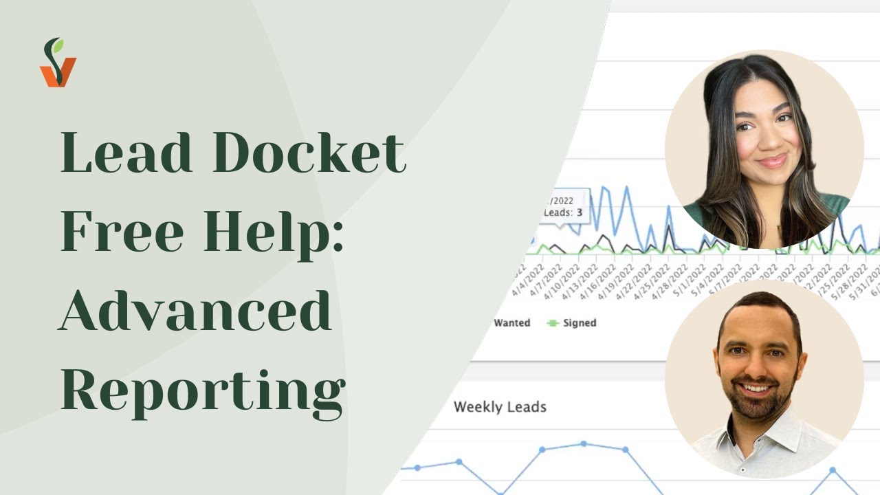 Lead Docket Free Help: Advanced Reporting - YouTube