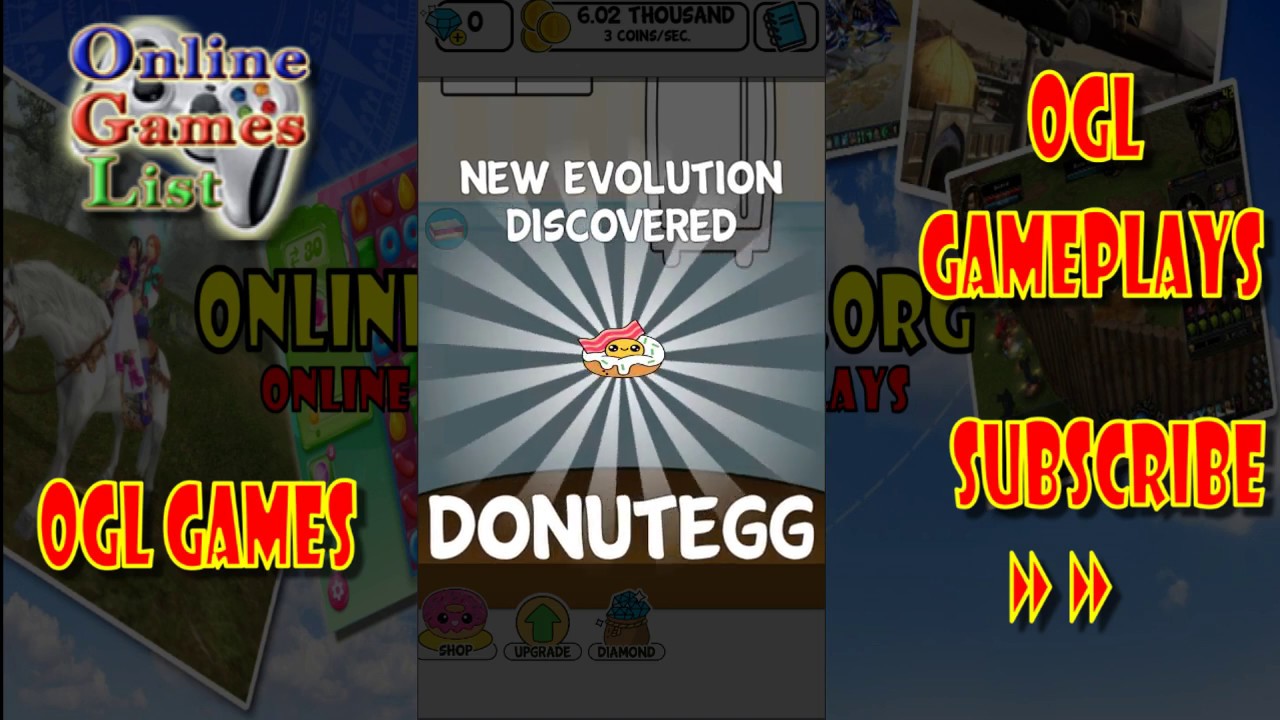 Donut Evolution Clicker Gameplay First Look - YouTube
