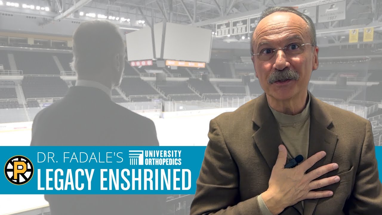 P Bruins Honor Dr. Fadale - YouTube