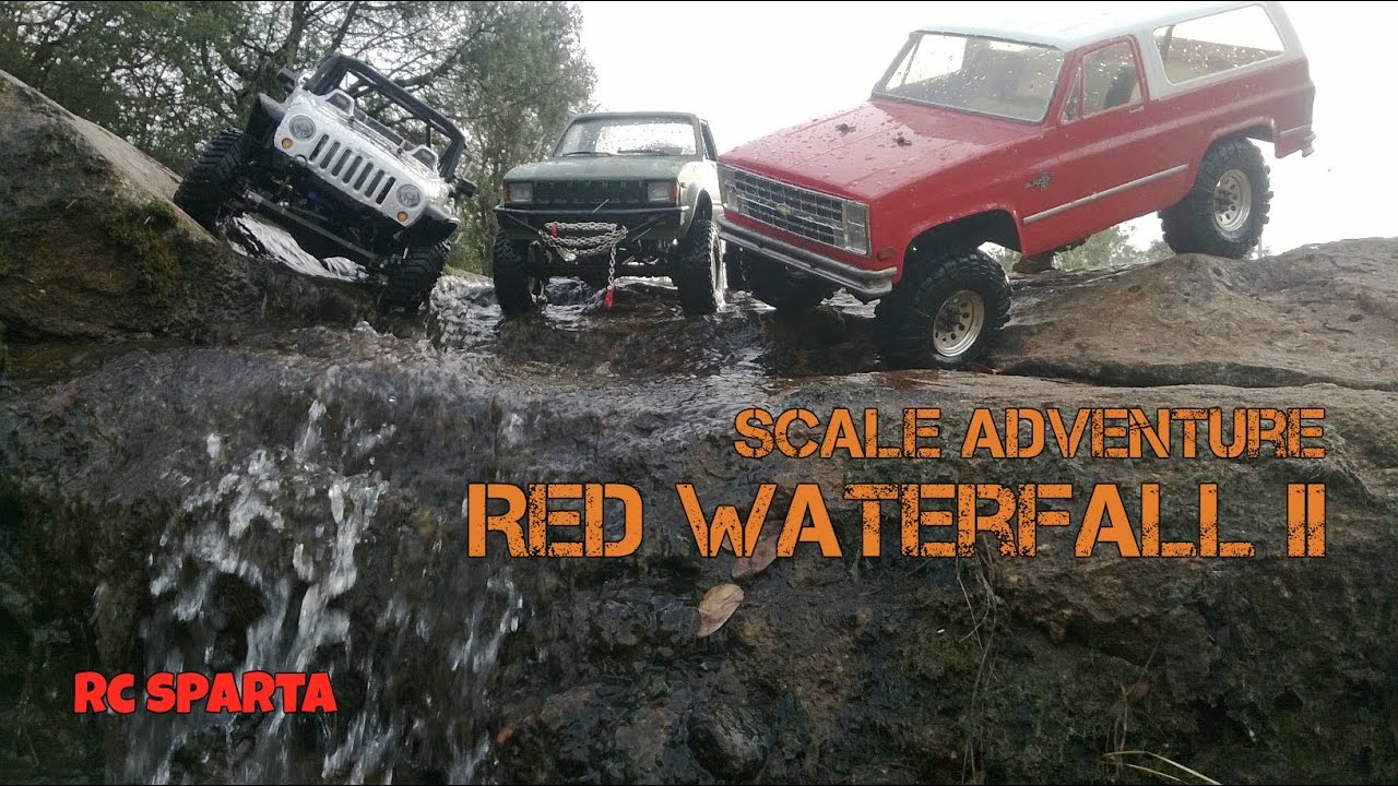 Offroad RC - Scale adventure Red waterfall 2 RC4WD Trail finder 2 ...