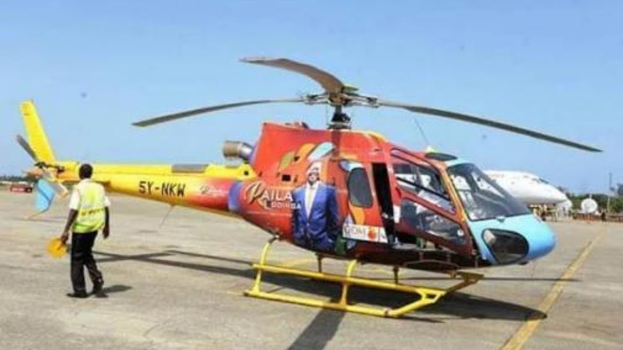 SEE HOW RAILA ARRIVED IN BUSIA WITH CHOPPER AFTER BLOCKED BY POLICE ON ...