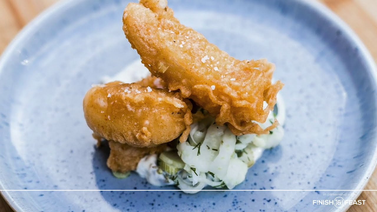 Plating Instructions - Thomas Frake - Monkfish Scampi with fennel ...