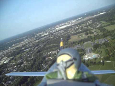 Powerfull T-28 Trojan with camera on the canopy - YouTube
