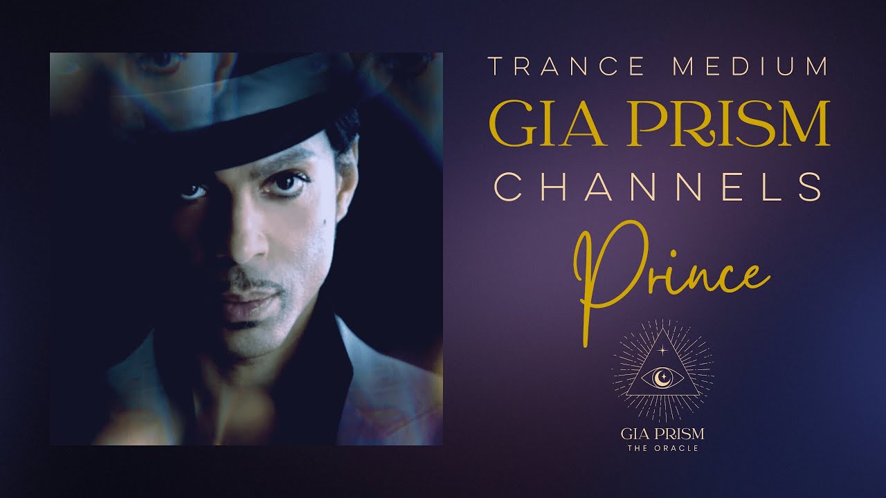 Psychic medium Gia Prism trance channels Prince - YouTube