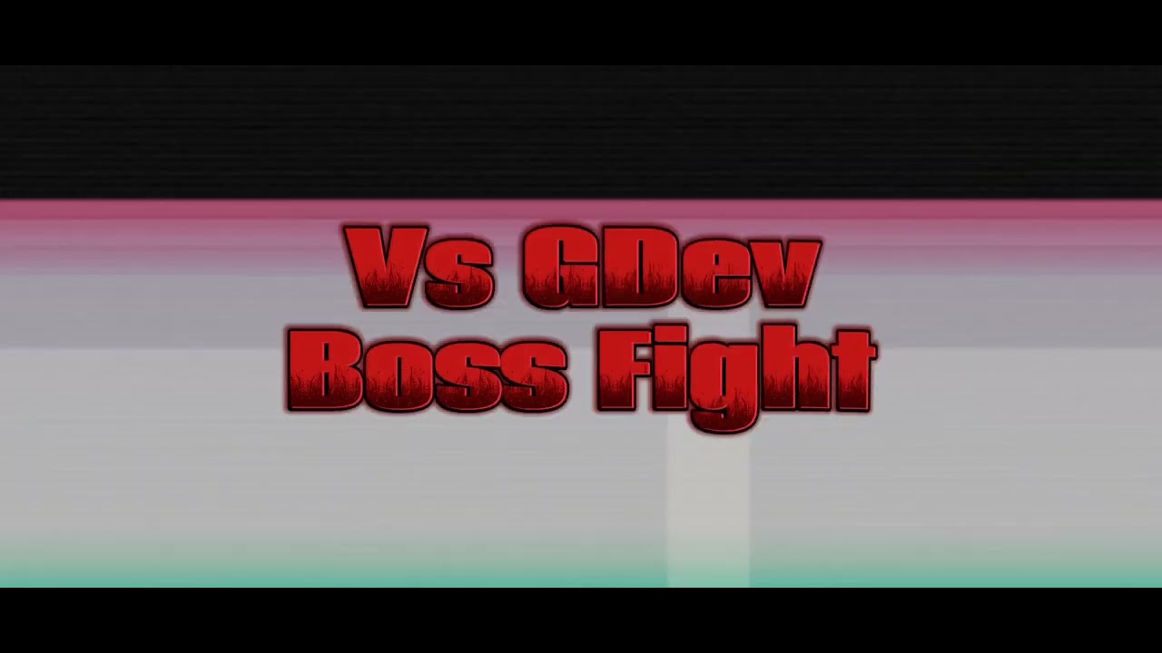 Vs GDev Boss Fight Teaser Announcement - YouTube