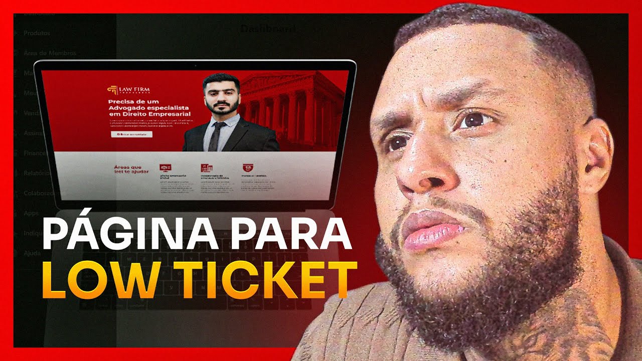 Como criar uma página de vendas do zero para Low Ticket 2024 - YouTube