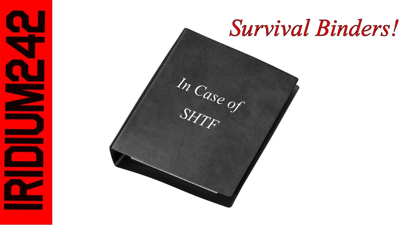 Making a survival binder - YouTube