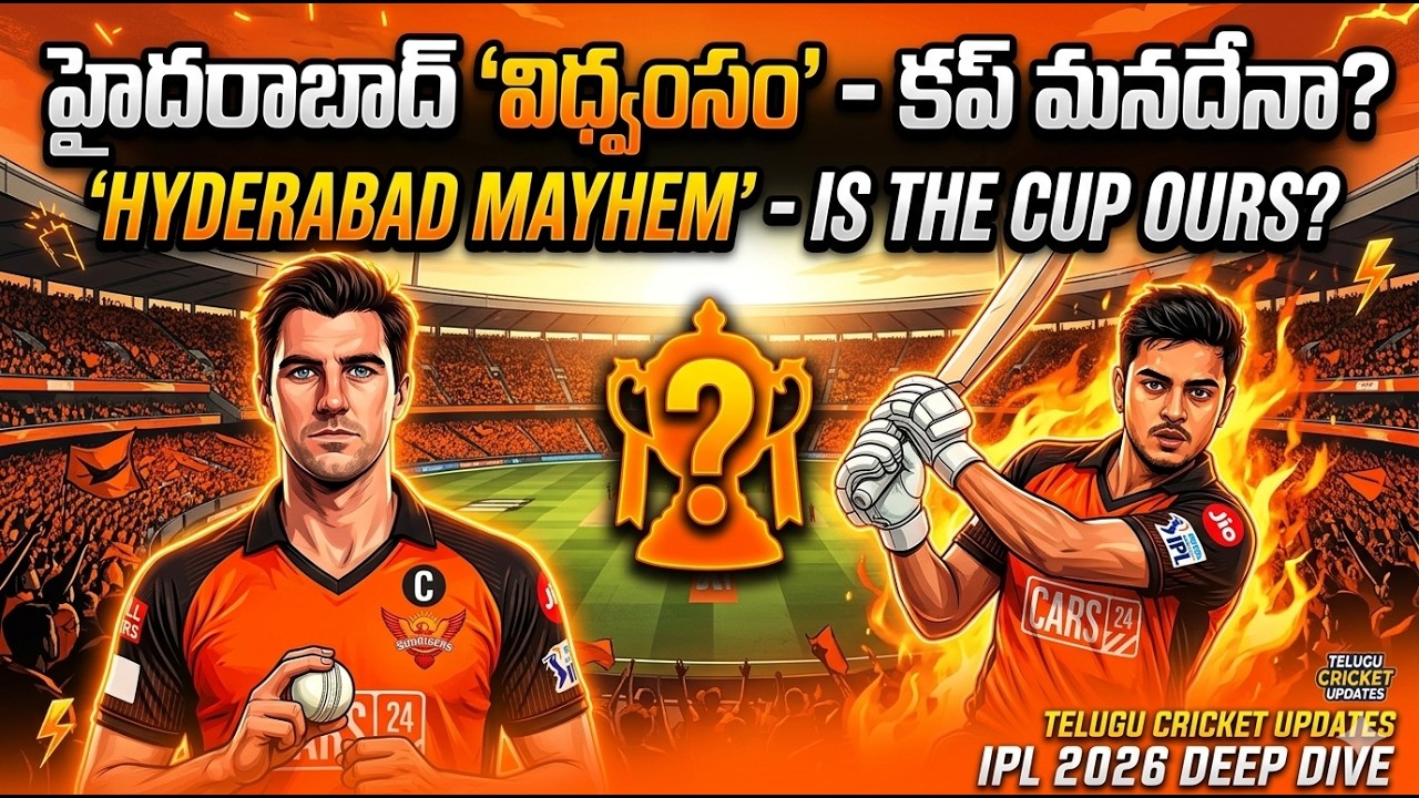 IPL 2026 SRH Team Analysis Can Kavya Maran's 'Aggressive Army' Finally ...