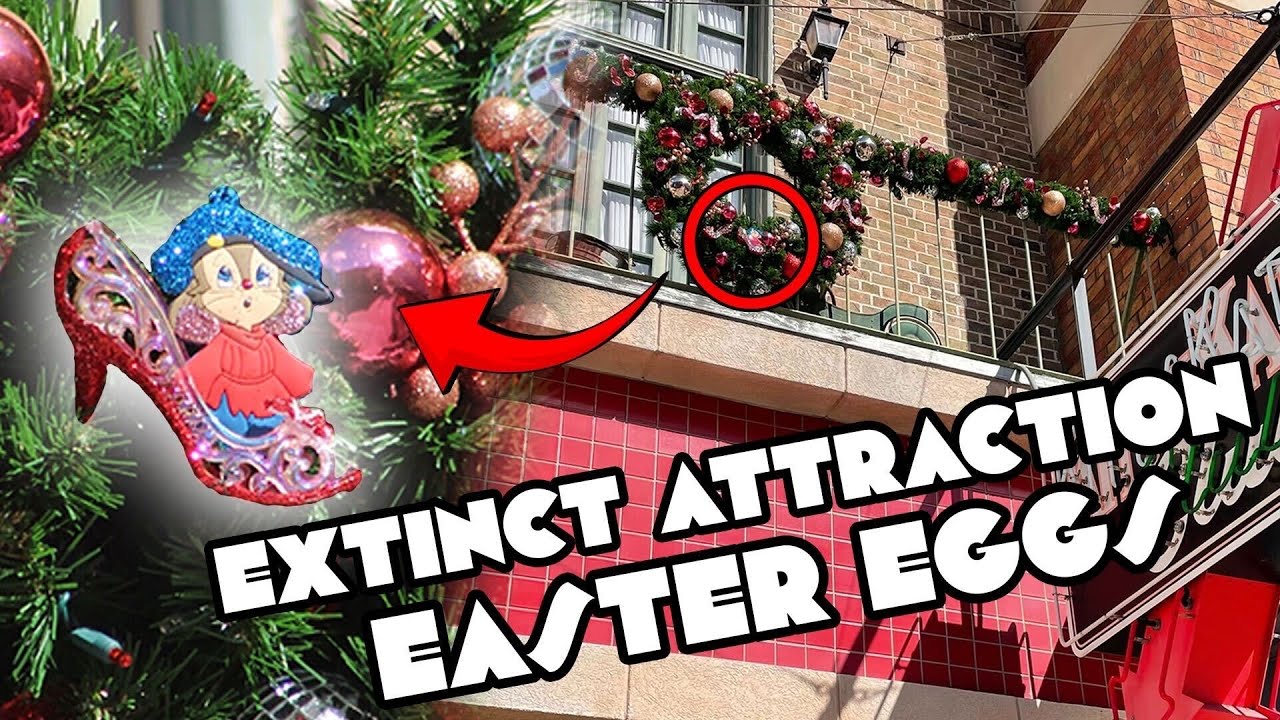 Extinct Attraction “Easter Egg” Christmas Ornaments Hidden During the ...