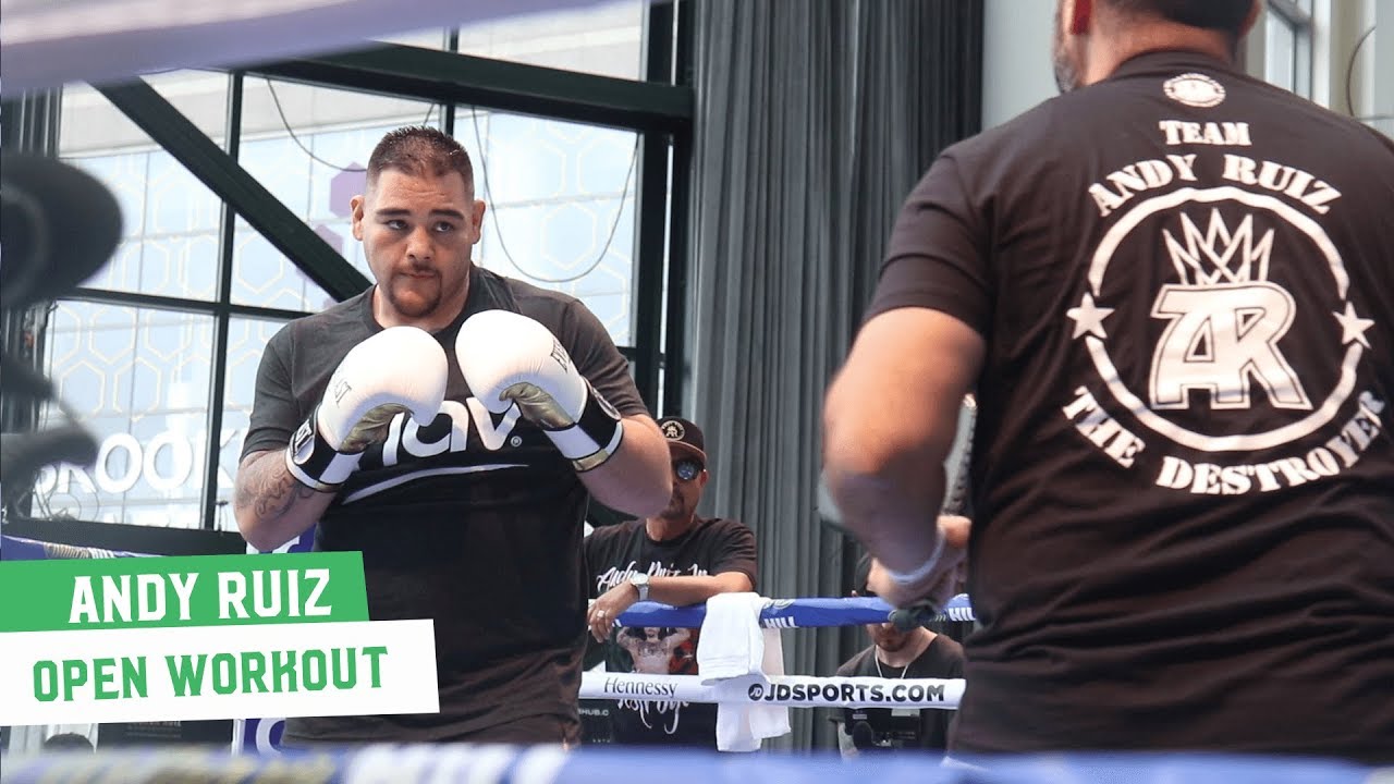 Andy Ruiz Jr. | Open Workout Highlights - YouTube