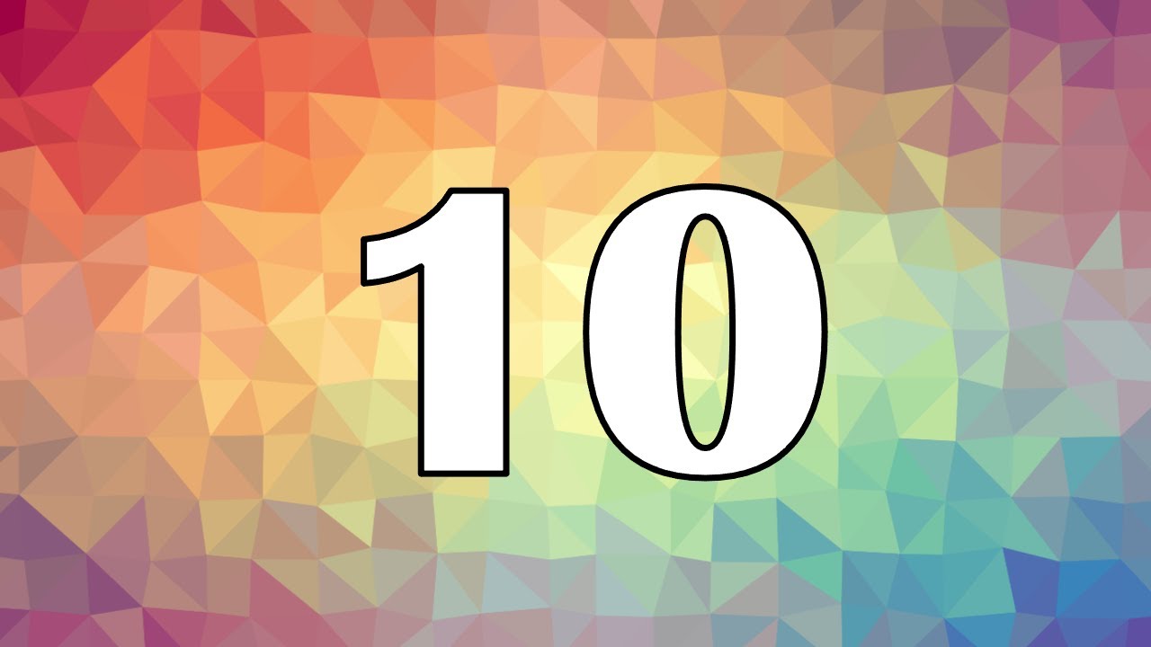 10 second timer with alarm sound at the end - YouTube