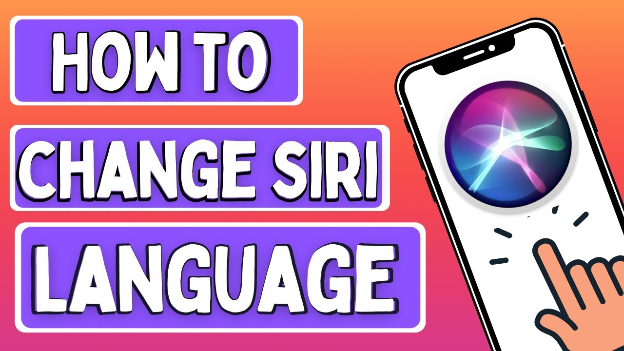 How to Change Siri Language - YouTube