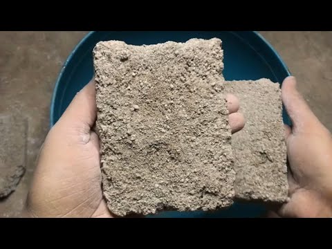 Everyone's fav white sand cement crumbling😍|| Extremely soft white sand ...
