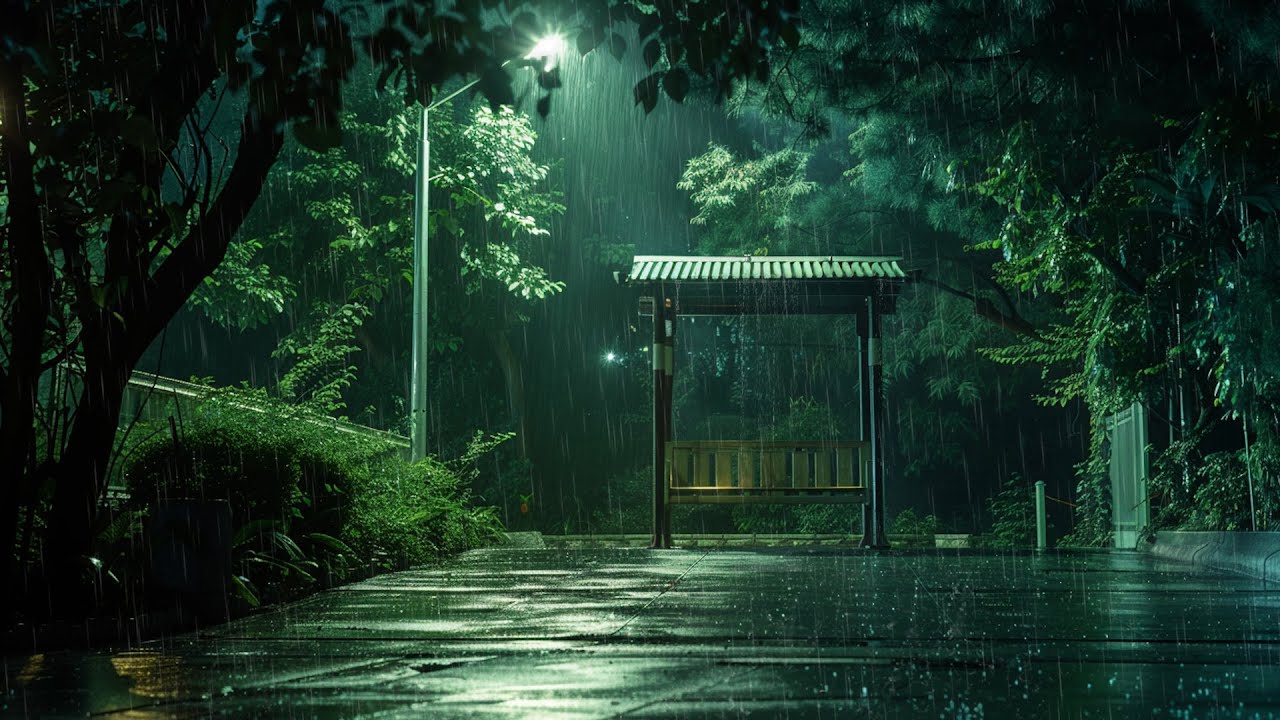 Enjoy the Rainy Season | Listen to the Gentle Sound of Rain Falling in ...