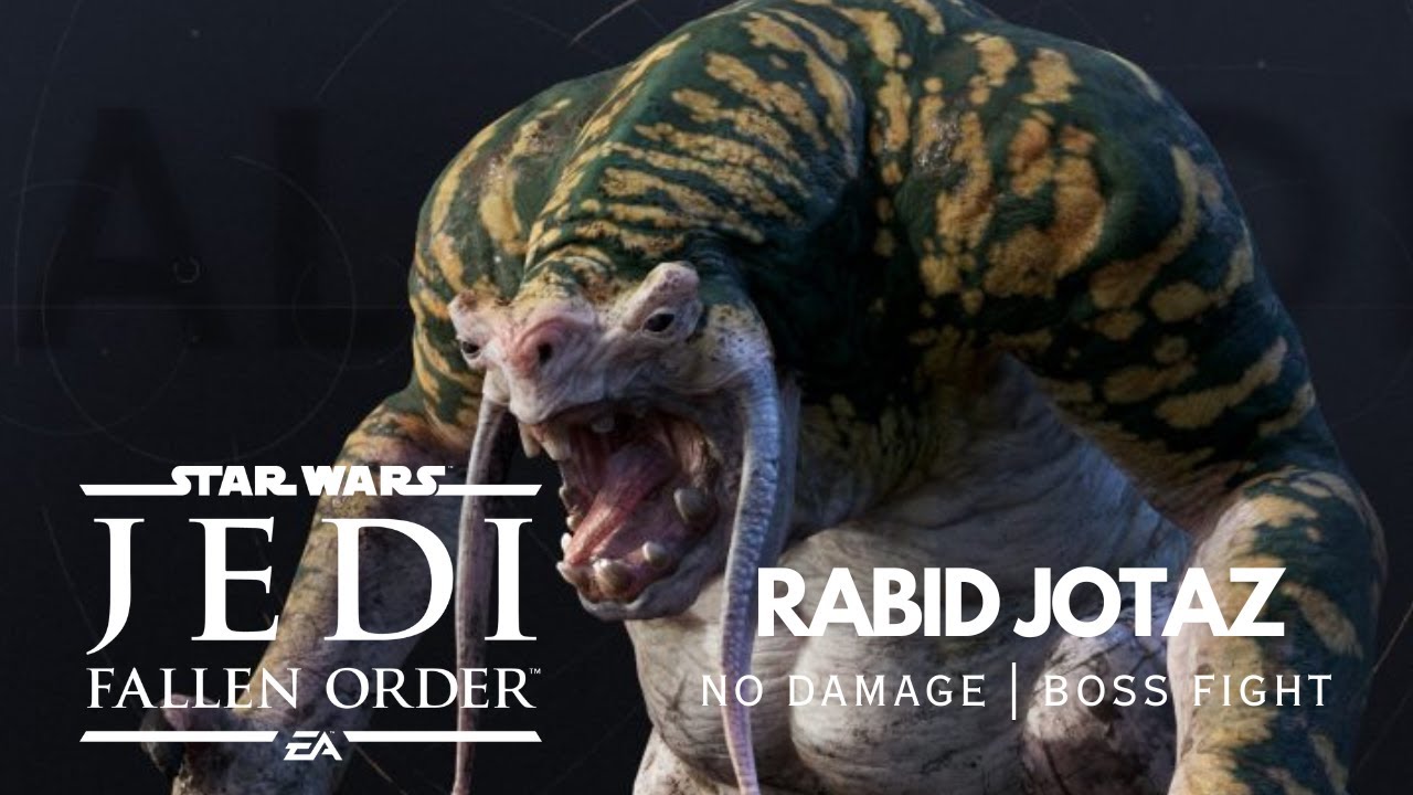 STAR WARS JEDI: FALLEN ORDER | Rabid Jotaz | No Damage | Grandmaster ...