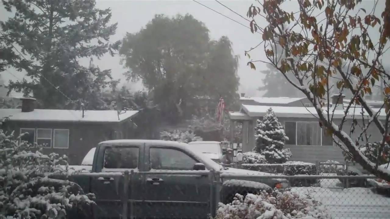 Renton Highlands Snow - YouTube