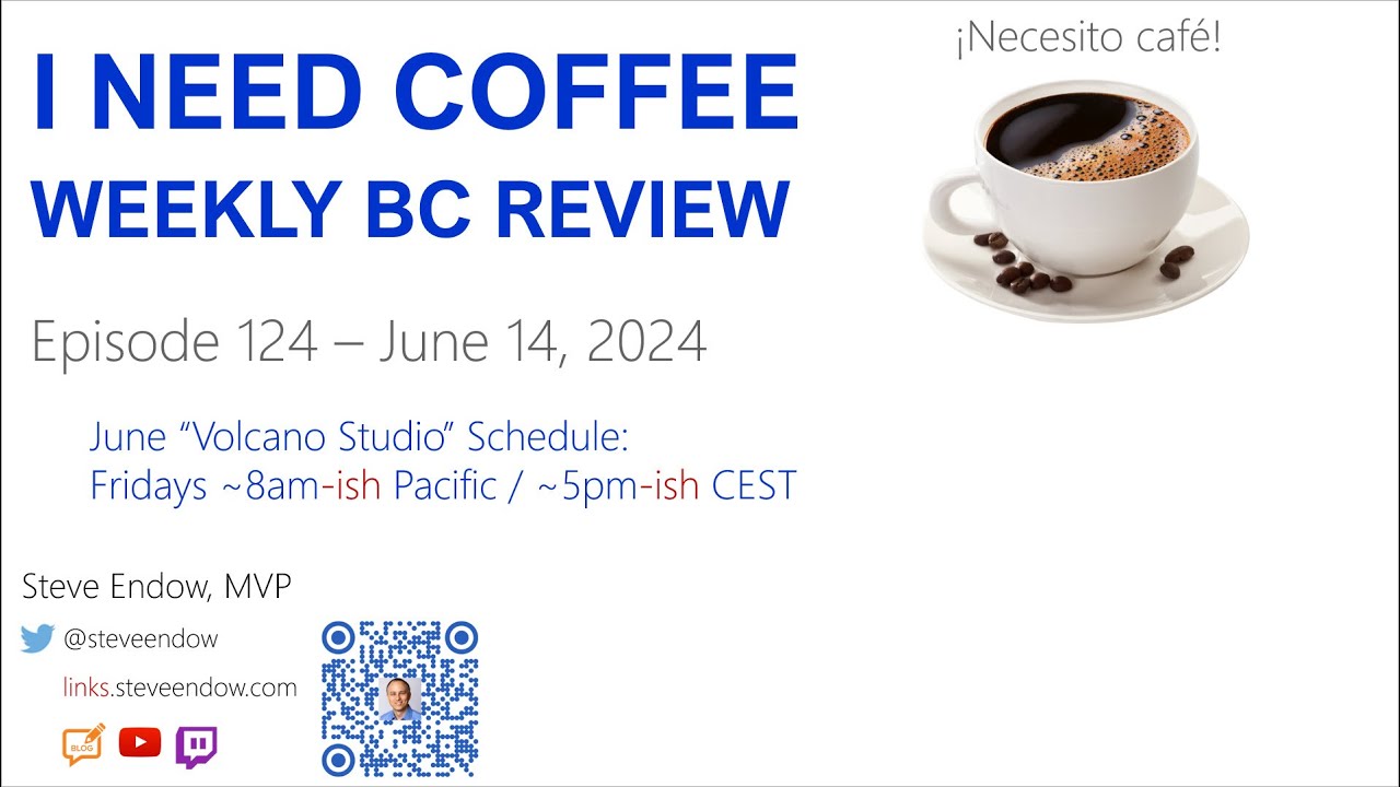 I Need Coffee - Episode 124 - Live from the BC Volcano Studio! - YouTube