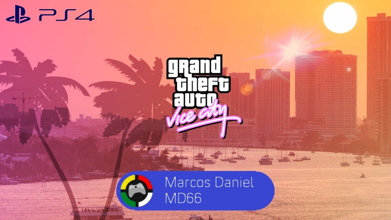 GTA VICE CITY - PLAYSTATION 4 - YouTube