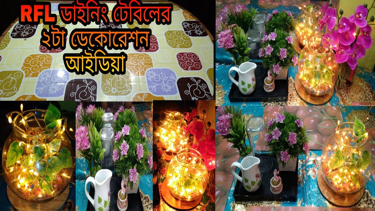 Bangladeshi RFL Dining Table Decor and Organization ideas || how to ...