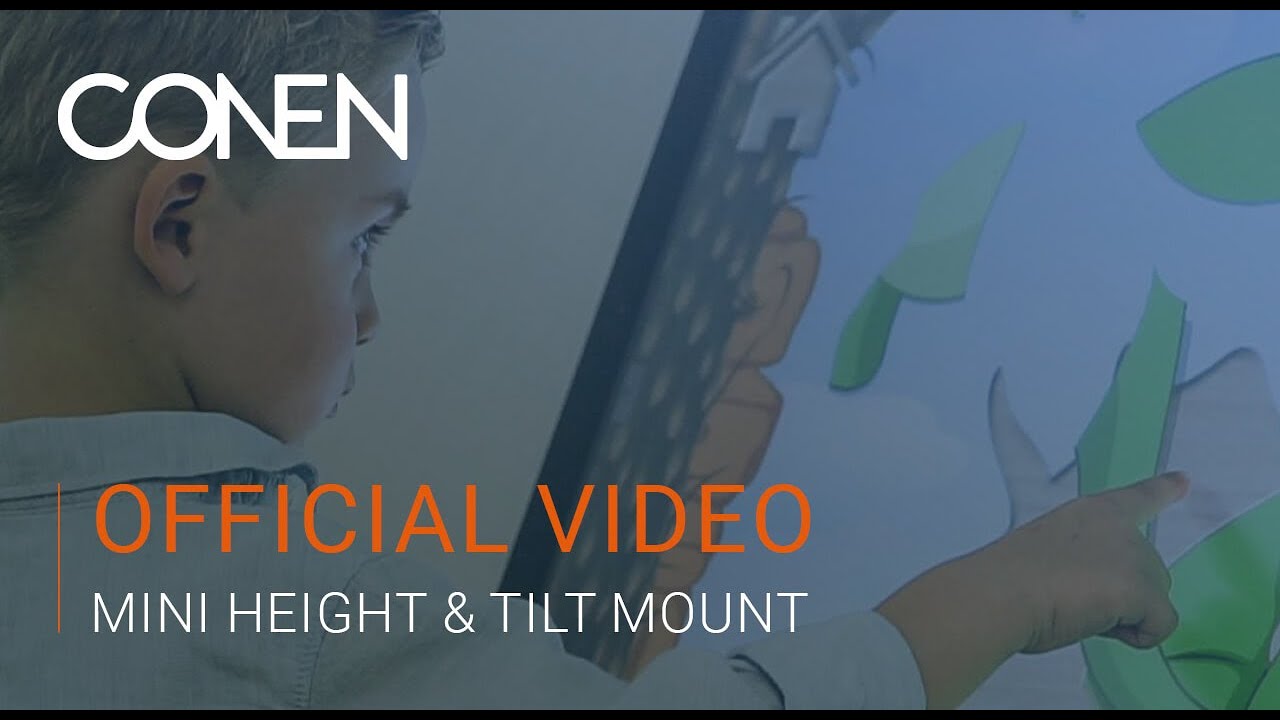 OFFICIAL VIDEO / Mini height & tilt mount / display stand / CONEN GROUP ...